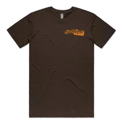 Sublime Dark Chocolate Roastery Tee Shirt - Sublime Coffee Roasters